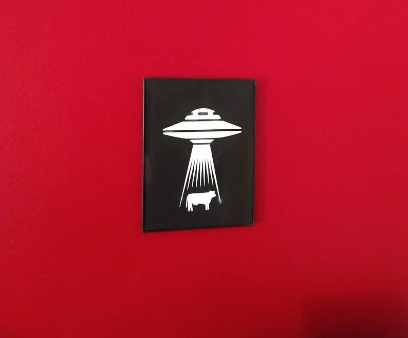 UFO Wall Art. 3D Printed 2D Art. 3D Art. Alien Art. - Etsy Canada