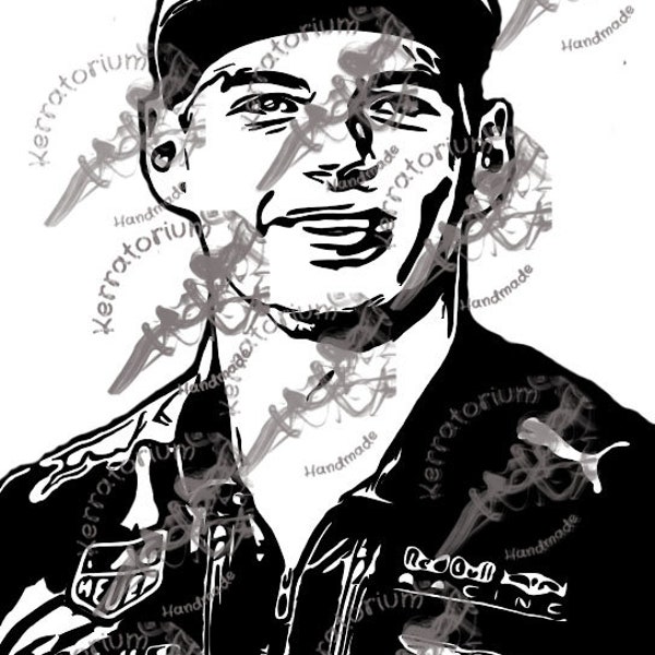 Max Verstappen Svg - Etsy UK