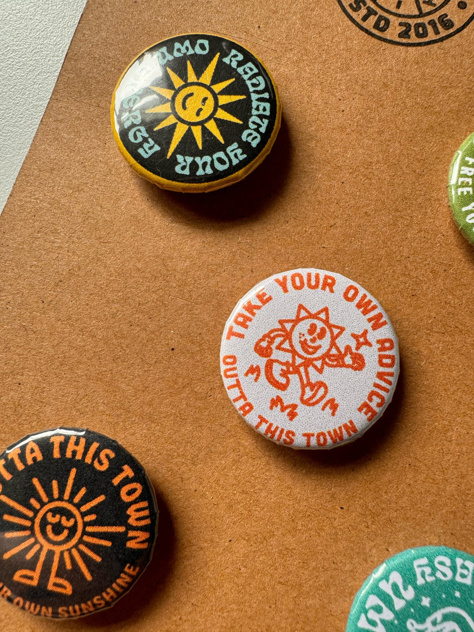 Positivity Inspired | 25mm Button Badges (pack of 5) - Etsy