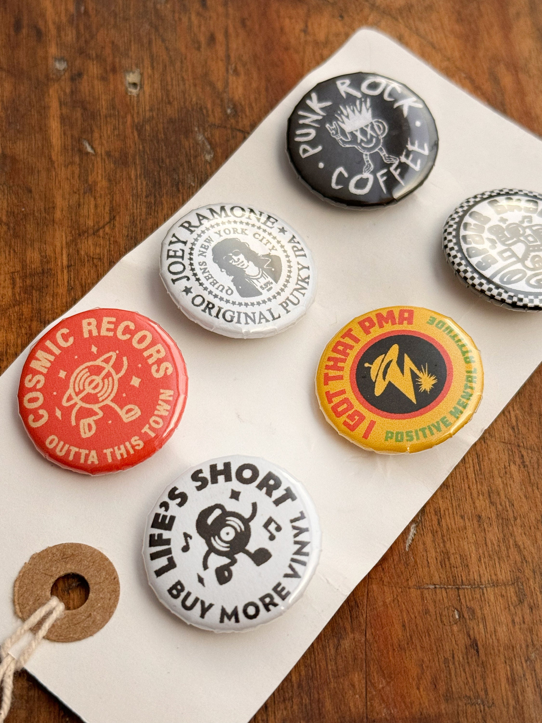 Music Inspired 25mm Button Badges pack of 6 - Etsy