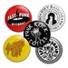 Music Inspired 25mm Button Badges (pack of 5) - Etsy