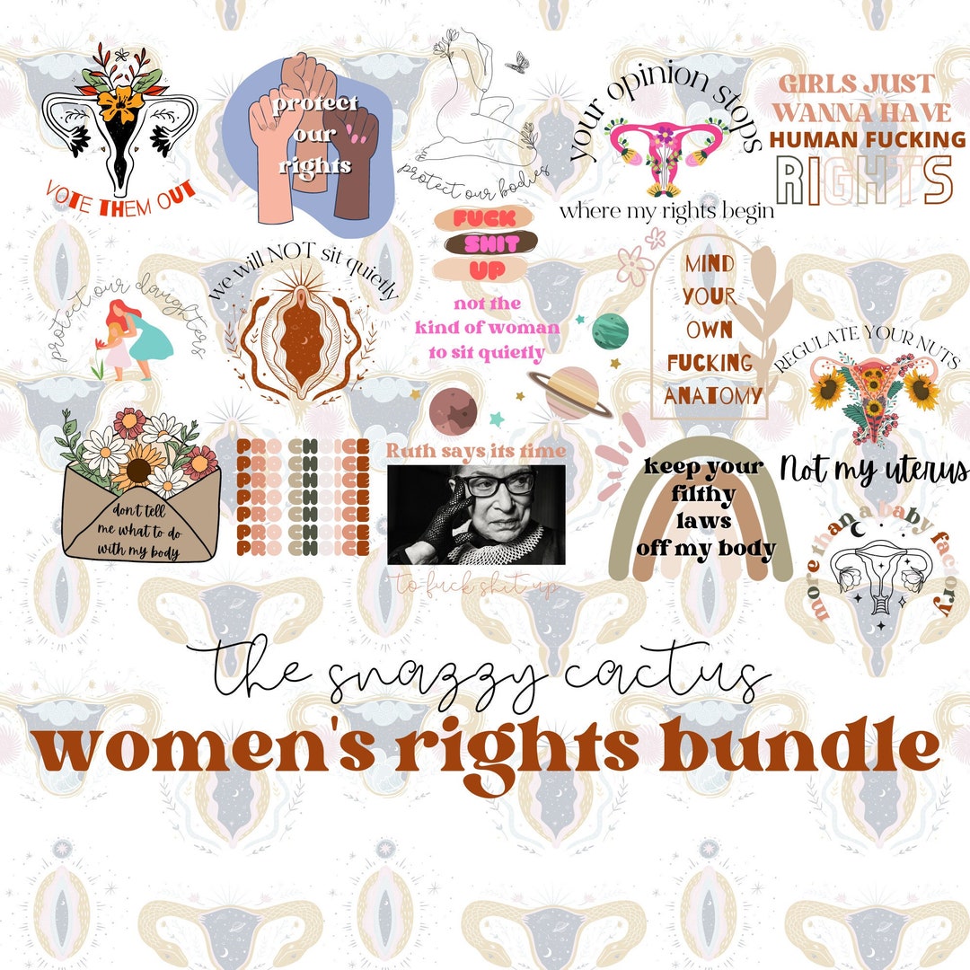 Women's Rights PNG Bundle - Etsy