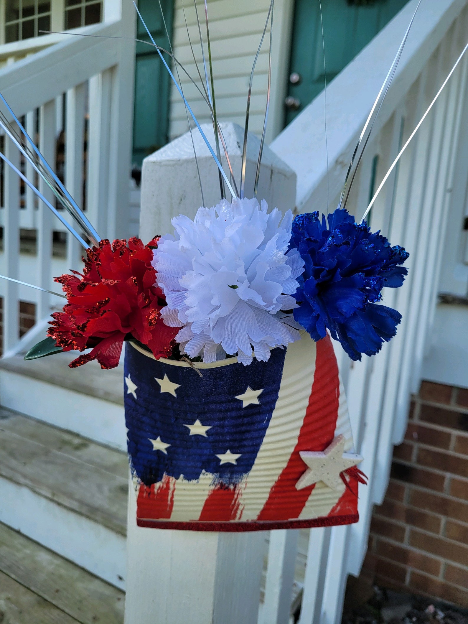 Tin Can Crafts, Repurposed Tin Cans, Upcycled Tin Cans, Handmade Home ...