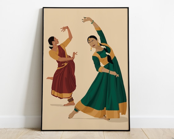 South Indian Dance Paintings