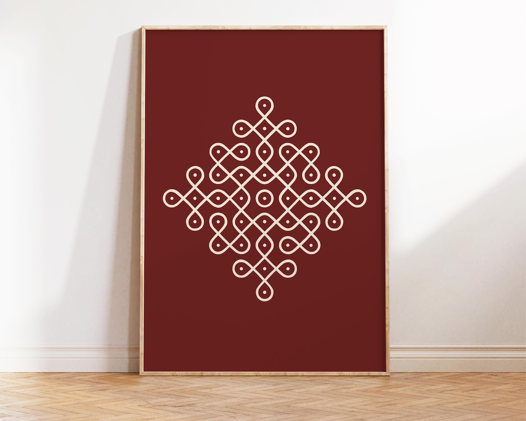 Rangoli Art, Muggu Art, Kolam Wall Art, Desi Art, South Asian Art ...