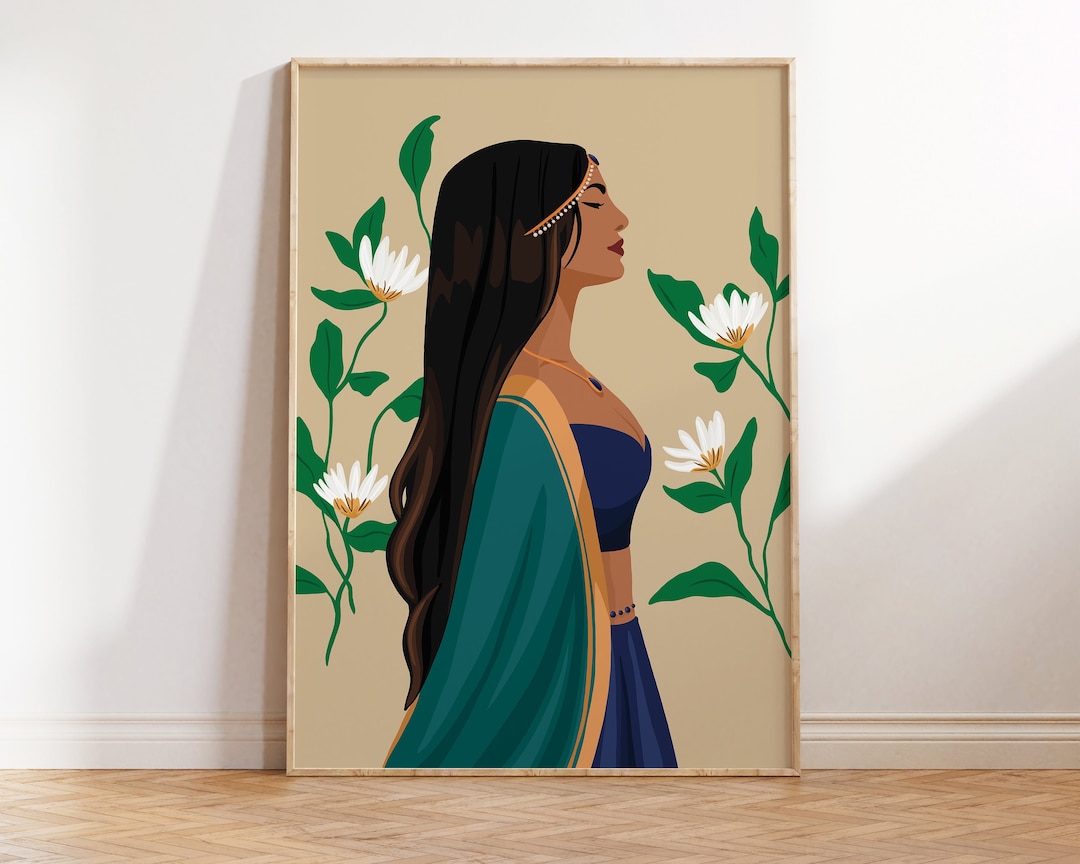 Indian Art, Desi Art, Indian Wall Art, South Asian Art, Asian Art ...