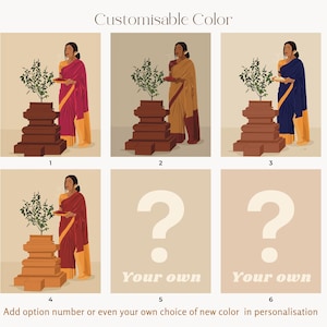 Tulsi Pooja Art, Tulsi Plant Art, Desi Art, Tamil Art, South Indian ...