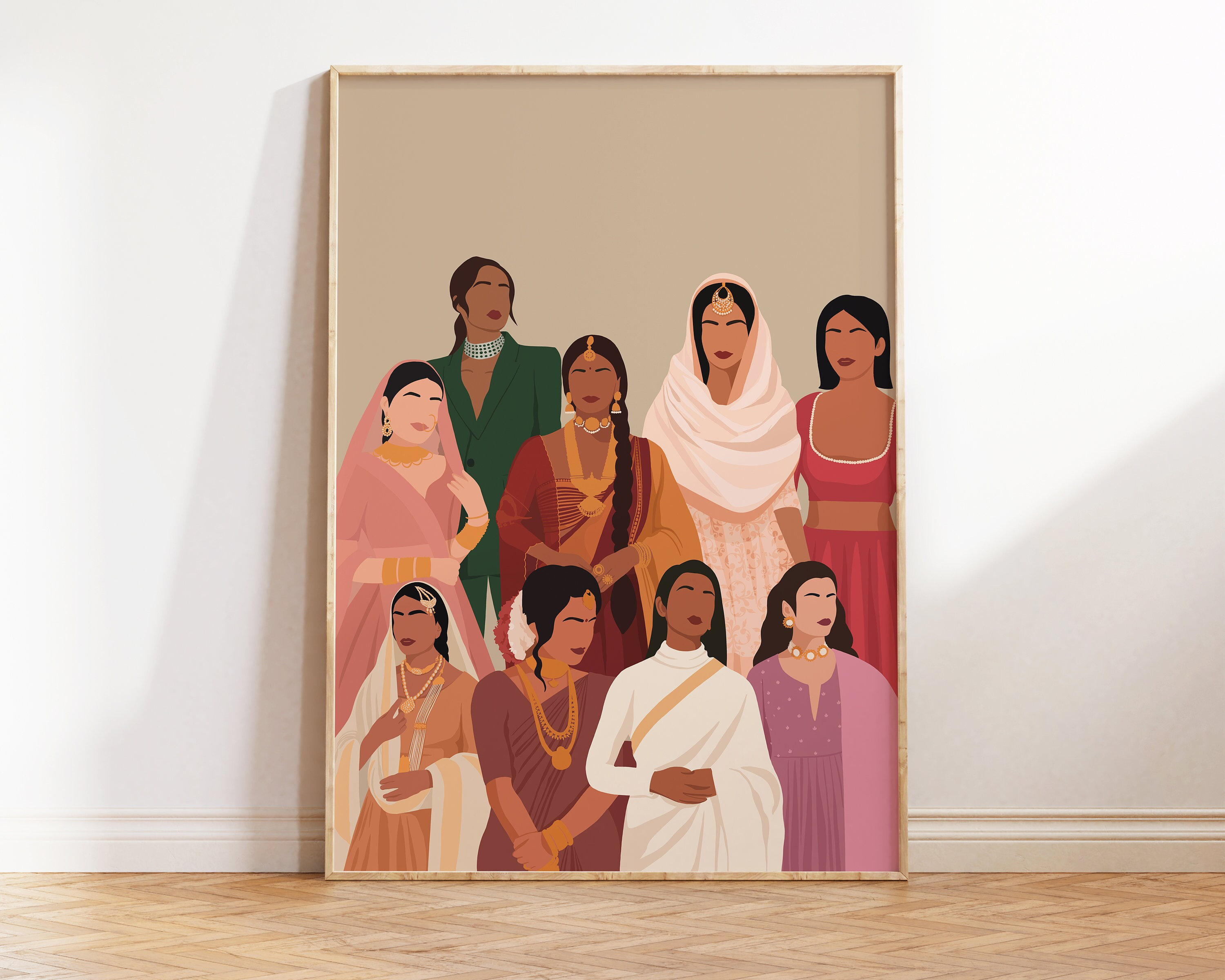 Asian People Poster