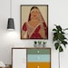 South Asian Bride Art Brown Girl Modern Indian Female Art - Etsy