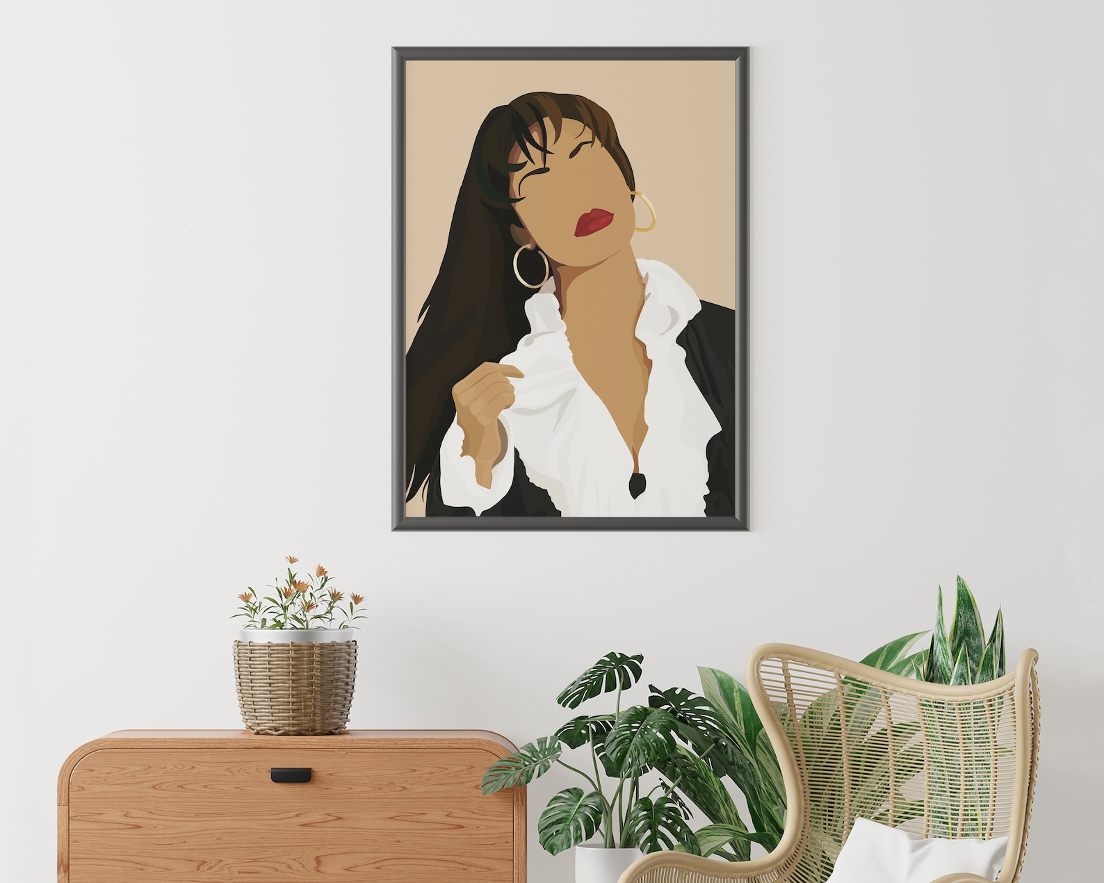 Selena Quintanilla Portrait Hollywood Celebrity Singer | Etsy