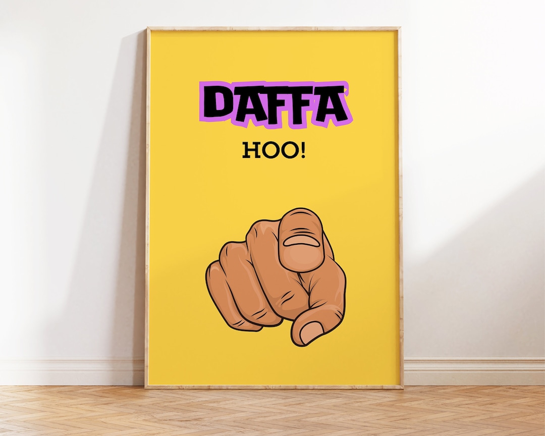 Daffa Ho, Get Lost, Desi Art, Indian Wall Art, Hindi Print, South Asian ...