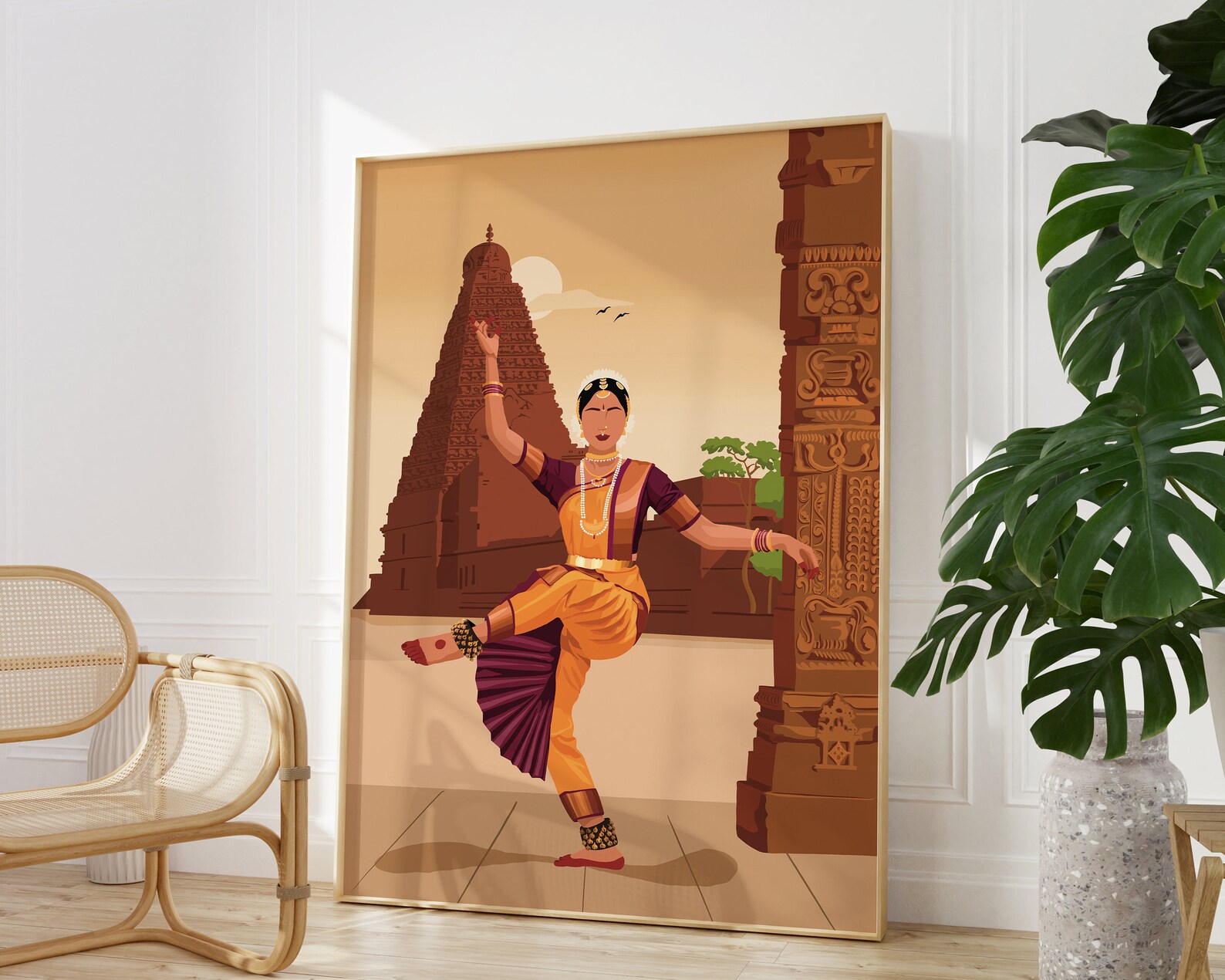 Bharatanatyam Art, Desi Art, Tamil Girl Art, South Asian Art, Indian ...