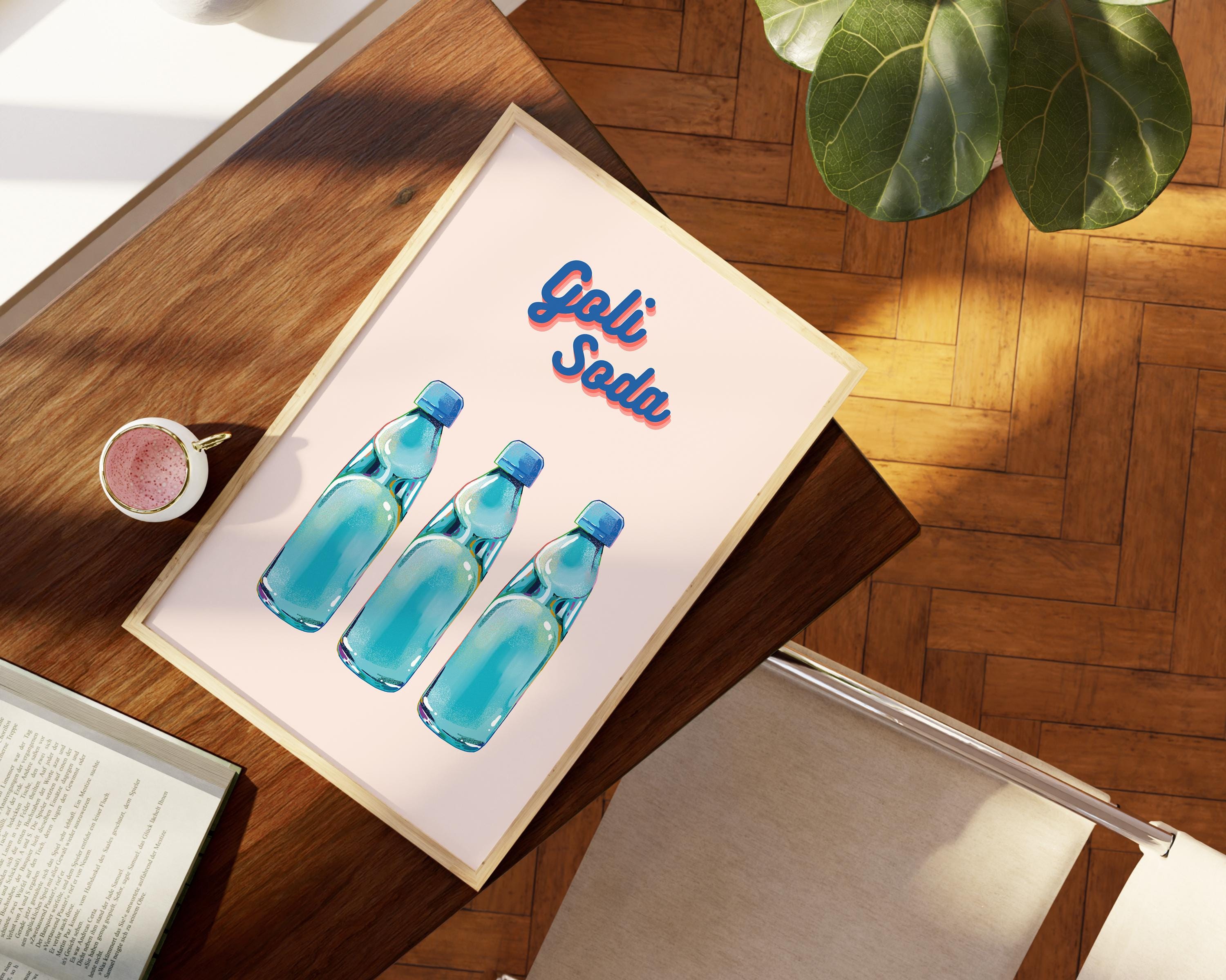 Goli Soda Art, Indian Food Art, Indian Street Food, Indian Art, Indian ...