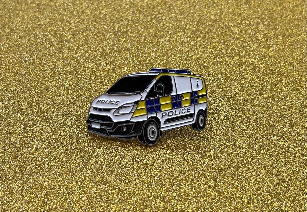 Ford Transit Police Van Car Enamel Pin Badge - Etsy
