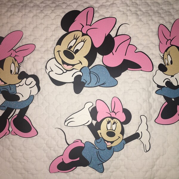 Minnie Mouse Cutout - Etsy
