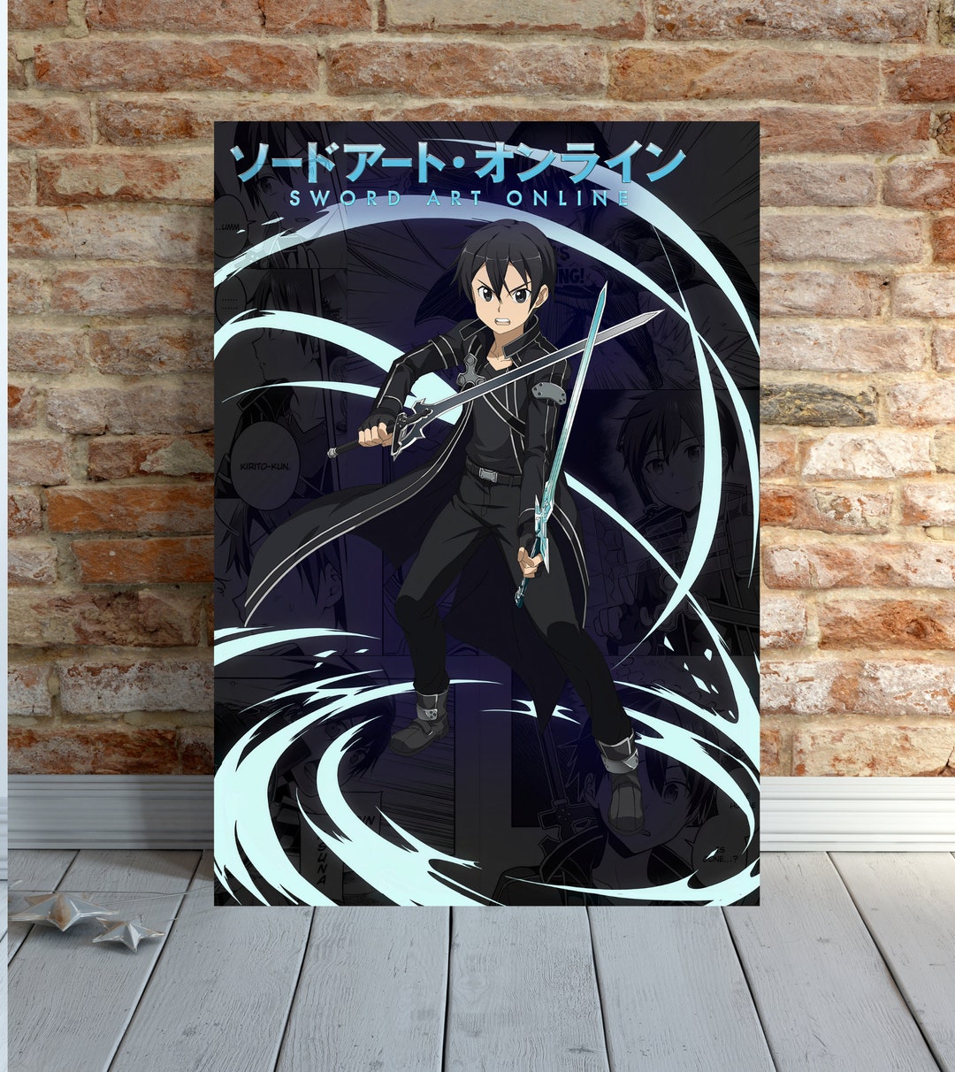 Kirito Poster Printed on Glossy Paper - Etsy