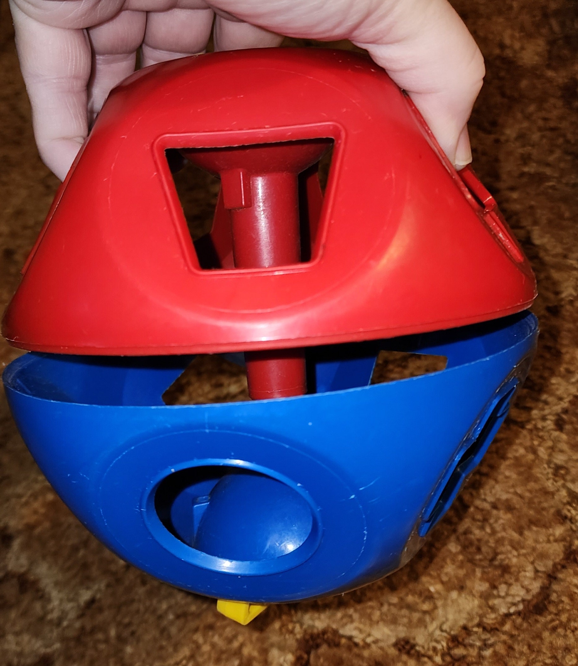 Vintage Tupperware Block Ball Toy Complete Rare Fine Motor Skills Toy ...