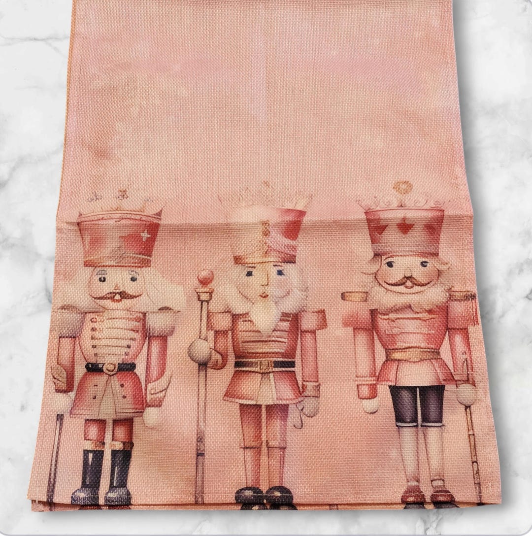 Pastel Pink Nutcracker Table Runner 72" X 13" - Etsy