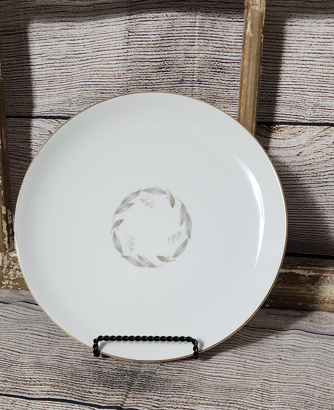 Kaysons Golden Fantasy Dinner Plate - Etsy
