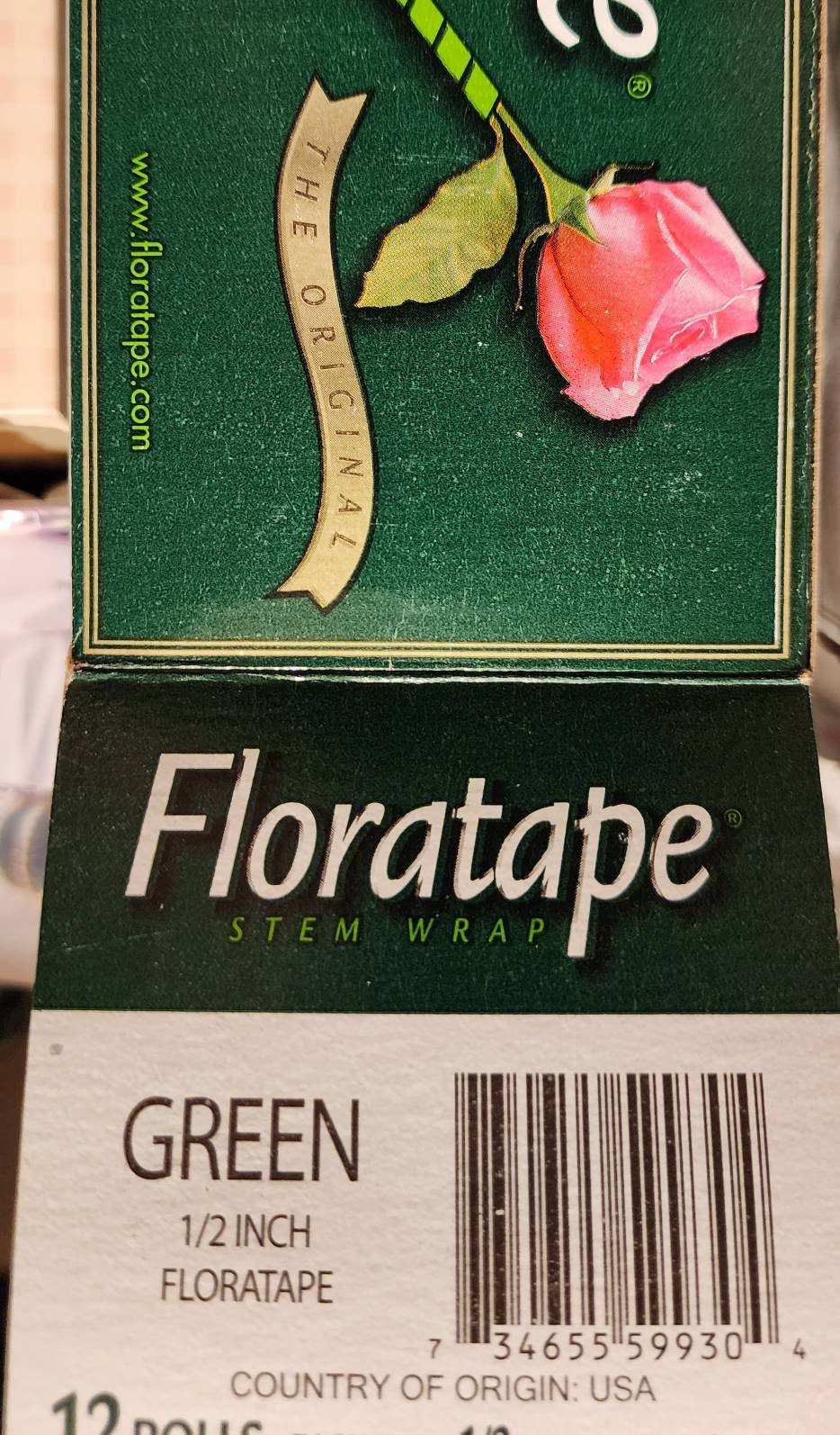 1/2 Oasis Floratape Stem Tape 2 Rolls of Floral - Etsy