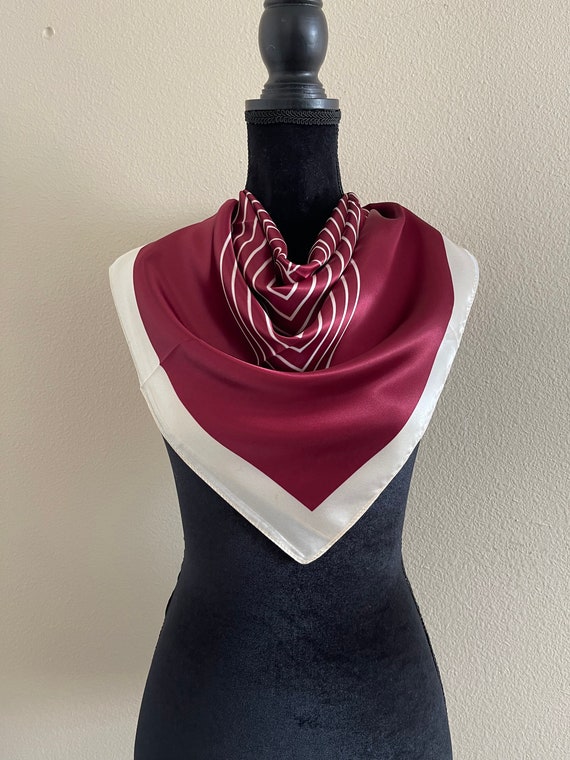 vintage inspired silk scarf - Gem