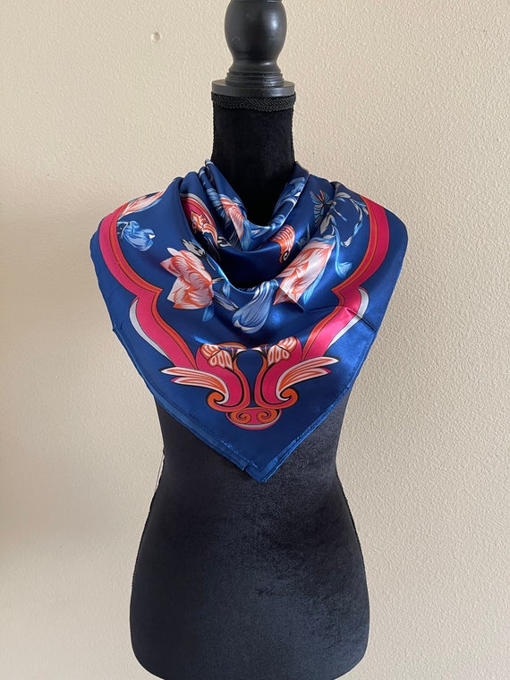 Vintage 80s scarf - Gem