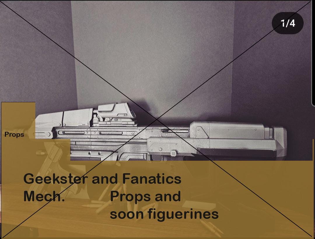 3D Printed MA37 HALO Prop - Etsy