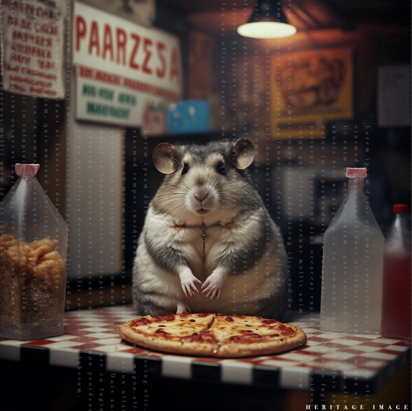 INSTANT DOWNLOAD Vintage Hamster Print Digital Download - Etsy