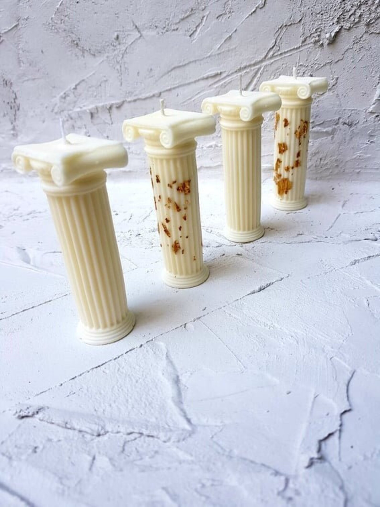 Greek Column Candle/ Greek Candles/made in Greece/mythology / Soy Wax ...