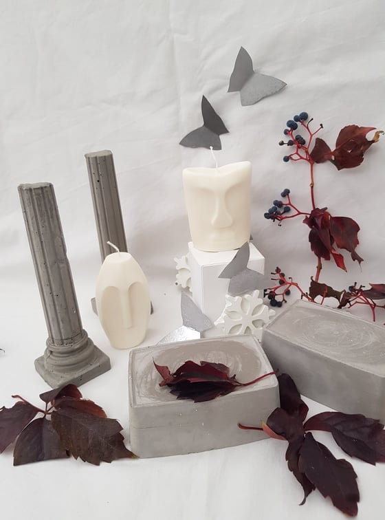 Abstract Face Candle/ Minimalist Candle/unique Candle/gifts - Etsy