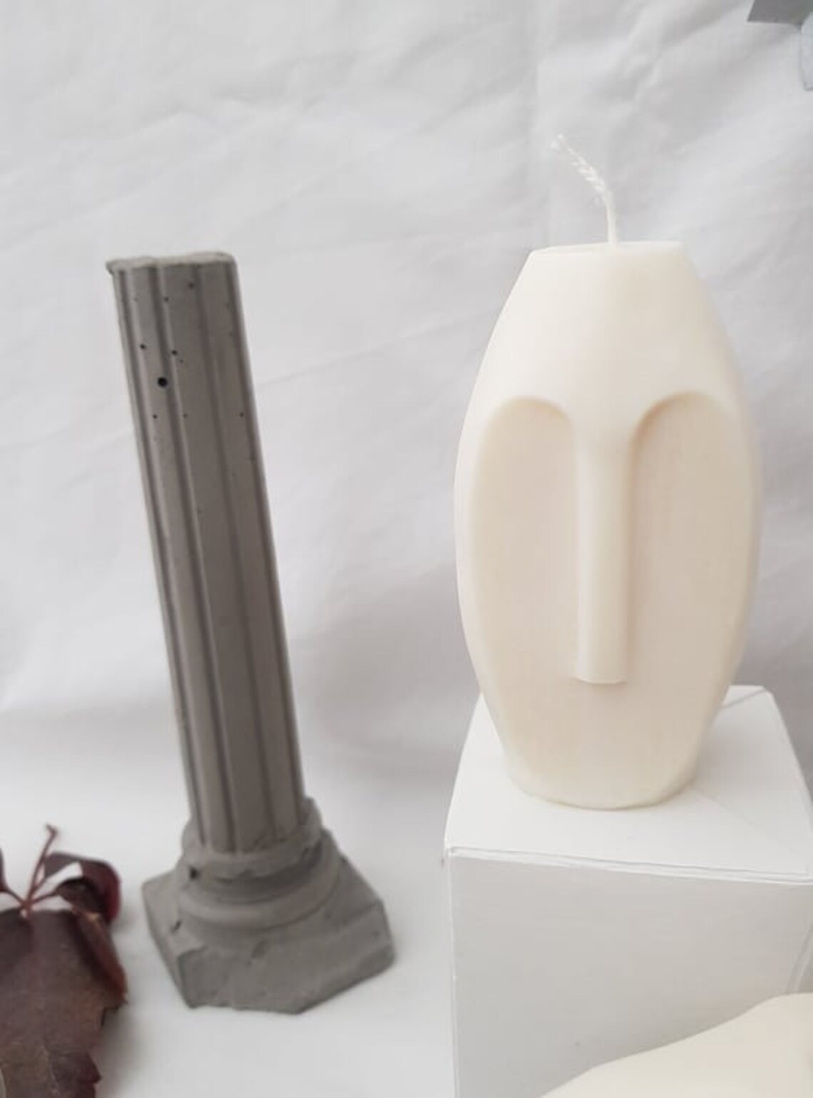 Abstract Face Candle/ Minimalist Candle/unique Candle/gifts - Etsy