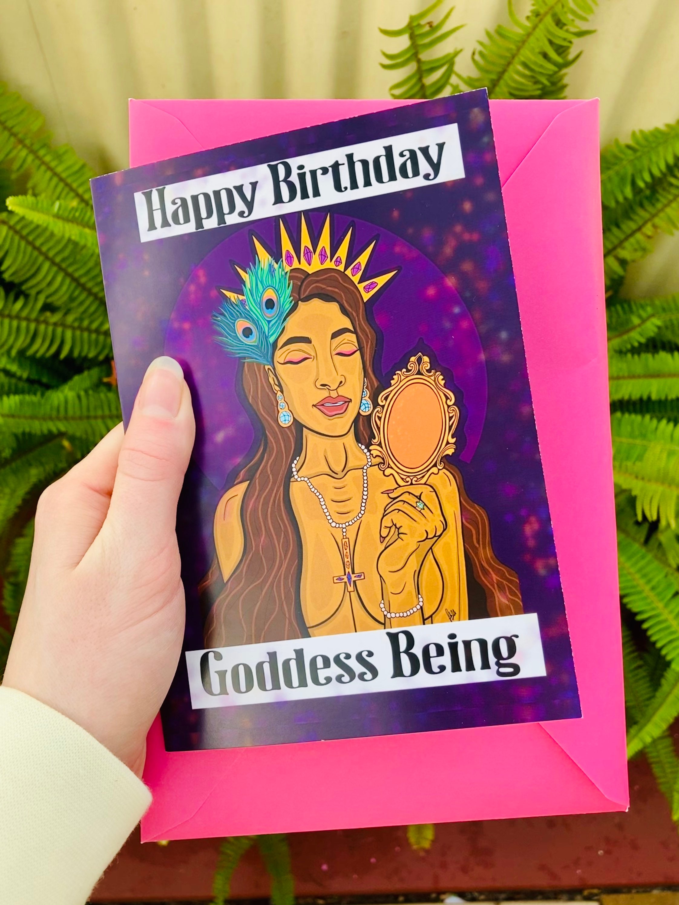Goddess Birthday Card for Her by Frida Designs - Etsy