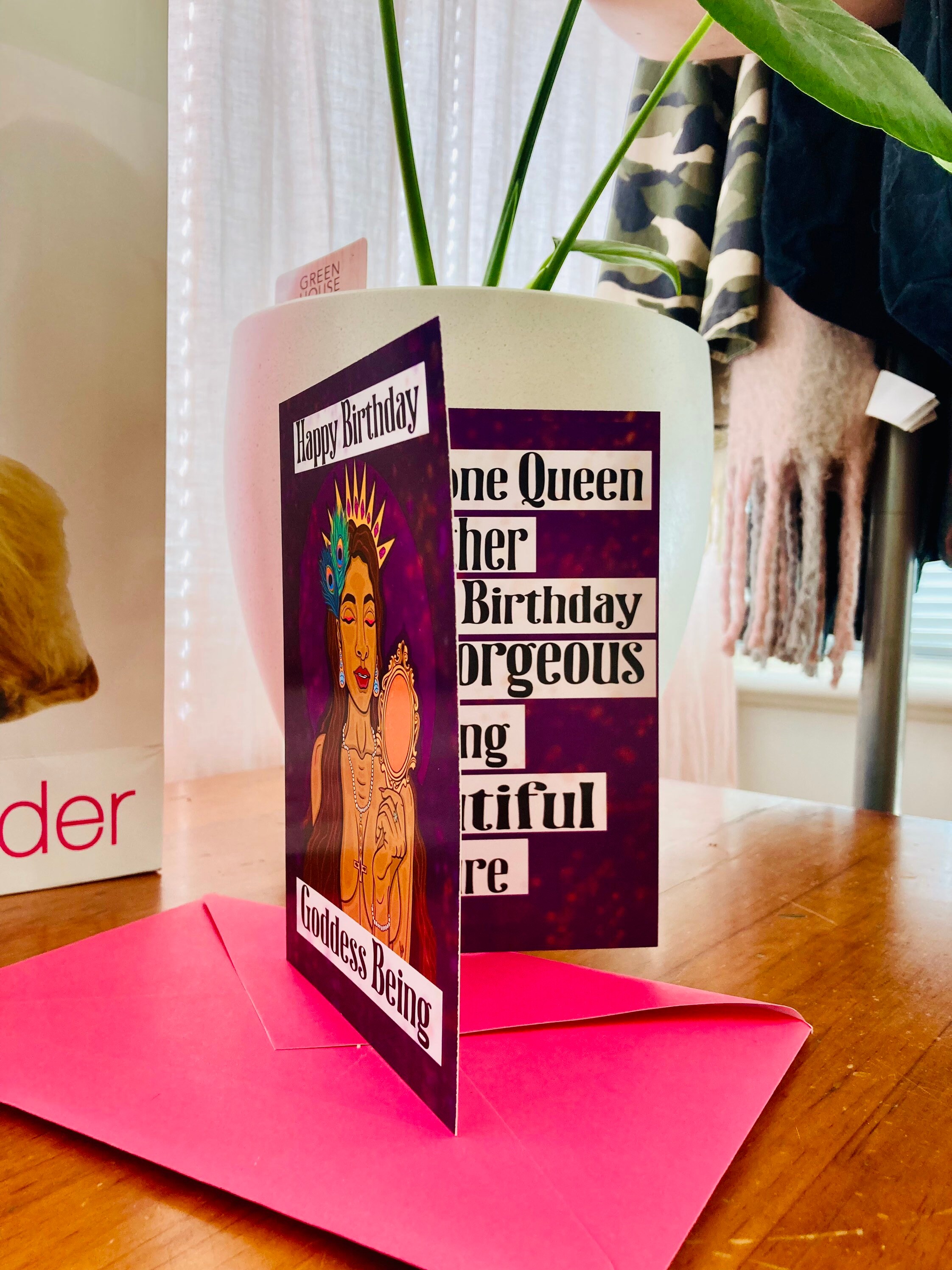 Goddess Birthday Card for Her by Frida Designs - Etsy