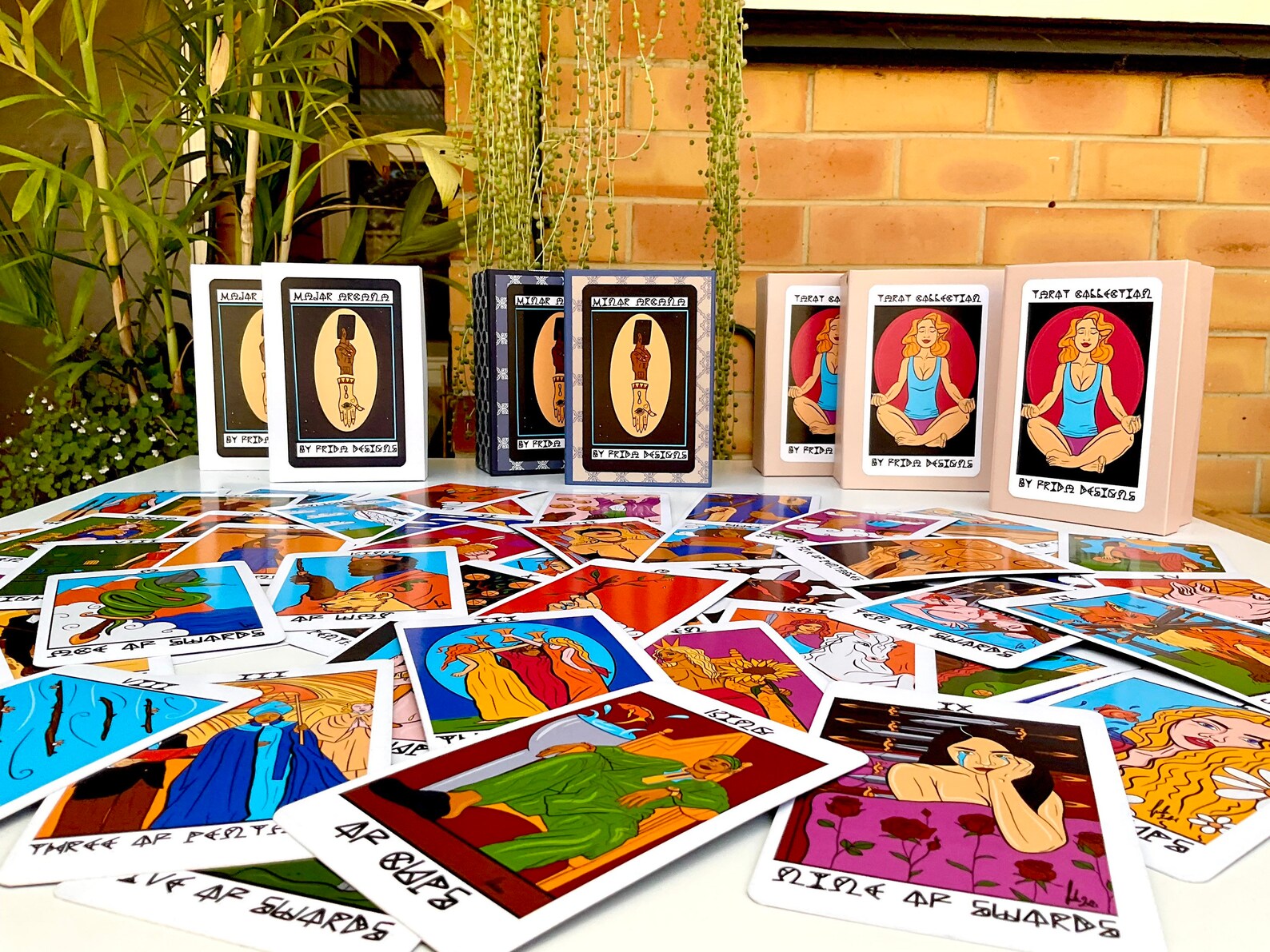 Tarot Deck by Frida Designs minor Arcana or Full Deck - Etsy