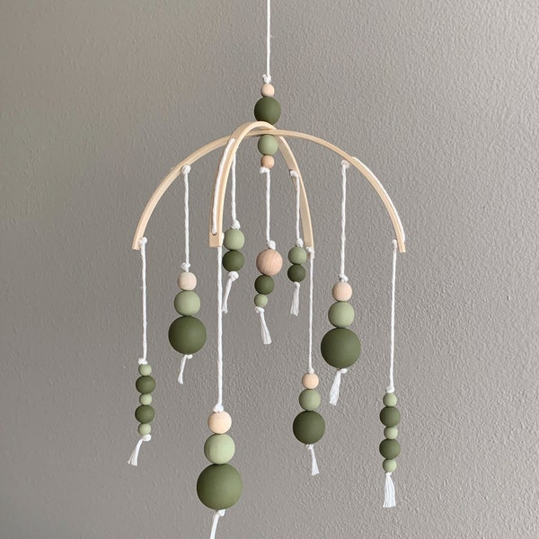 Wood Baby Mobile - Etsy