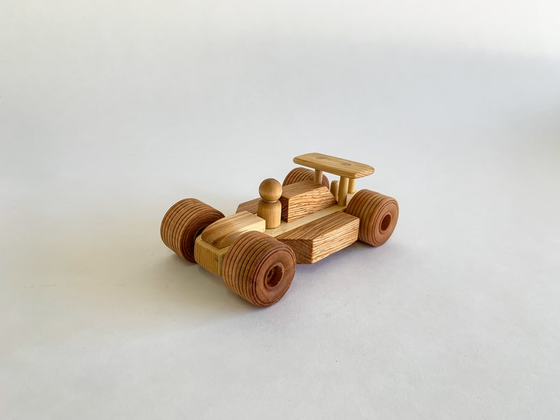 F1 Racer Wooden Formula 1 Toy Car, Wooden Race Car, Wood Toy Car ...