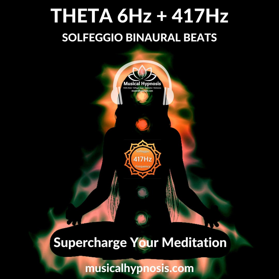 Theta 6hz 417hz Solfeggio Binaural Beats: Undoes Negative - Etsy