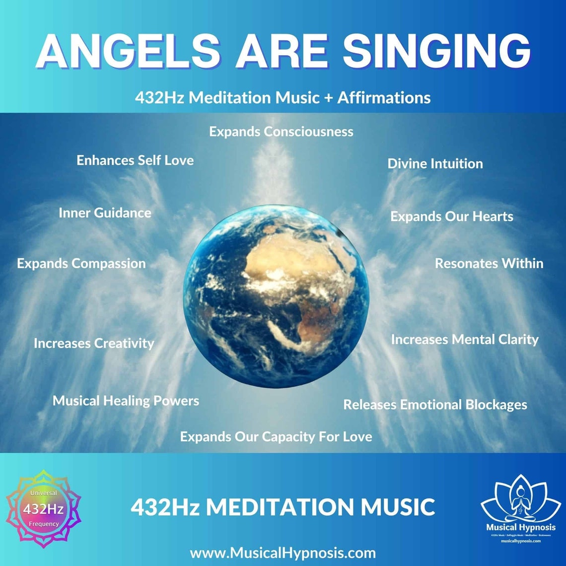 Angels Are Singing • 432hz Meditation Music + Affirmations - Etsy