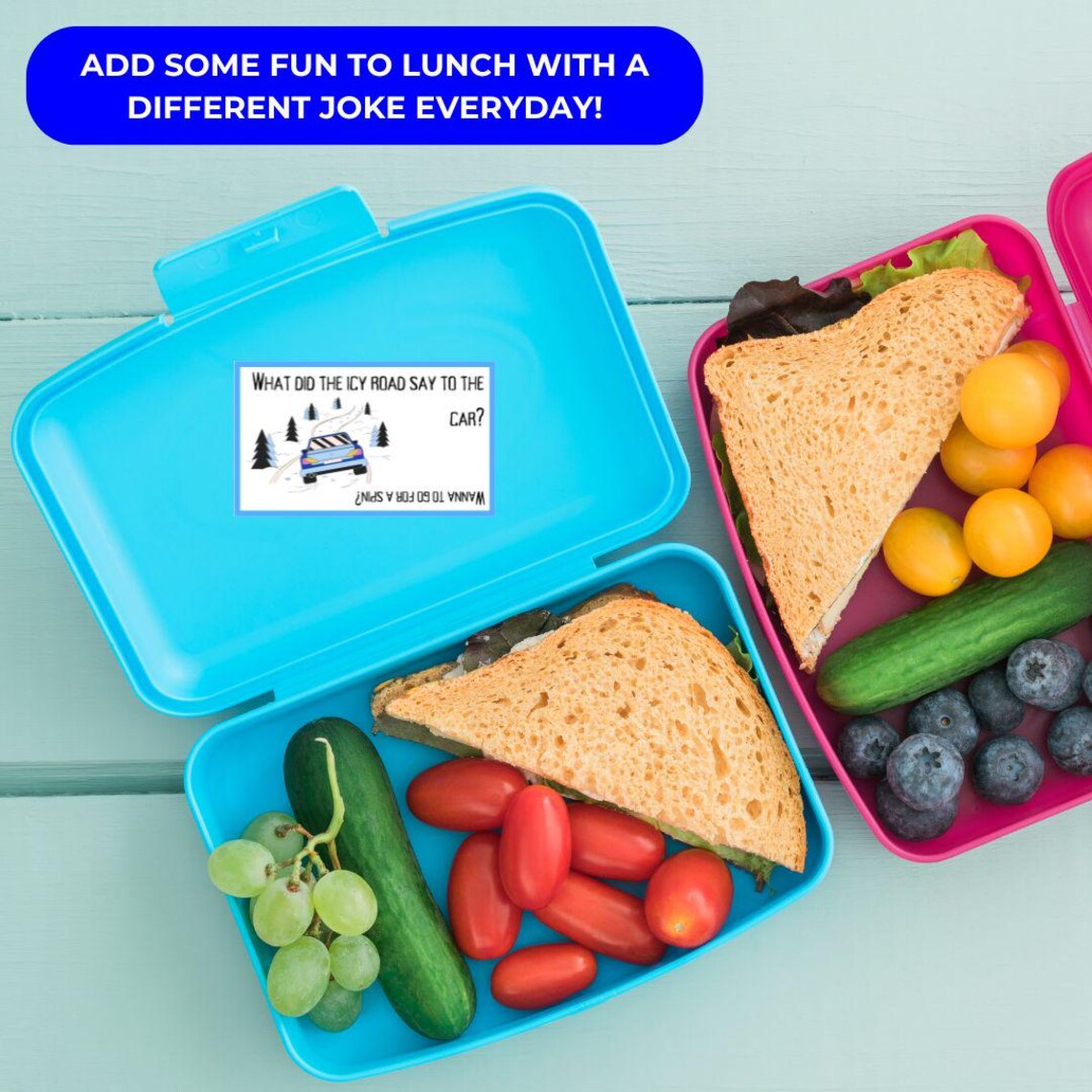 Winter Joke Cards Kid Lunchbox Jokes Winter Lunchox Notes for Kids ...