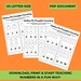 Fall Preschool Kindergarten Pumpkin Counting Numbers Learning Bundle ...