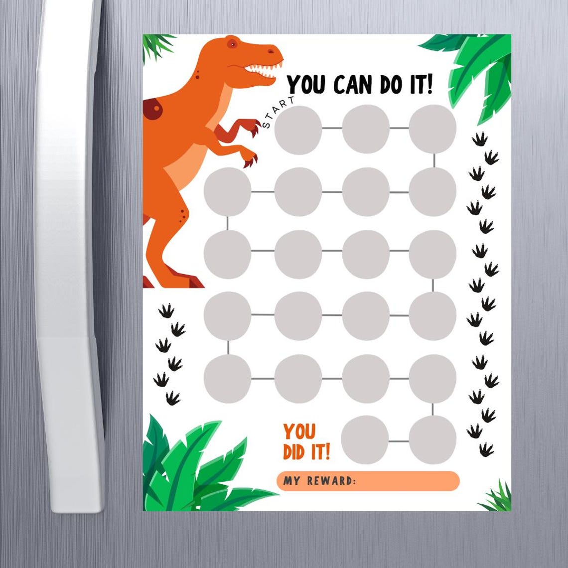 Behavior Reward Chart Potty Chart Kid Chore Chart Behavior Printable ...
