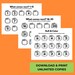 Fall Preschool Kindergarten Pumpkin Counting Numbers Learning Bundle ...