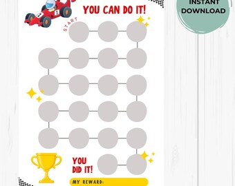 Behavior Reward Chart Potty Chart Kid Chore Chart Behavior Printable ...