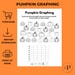 Pumpkin Counting Printable Preschool Math Pumpkin Graphing Worksheet ...