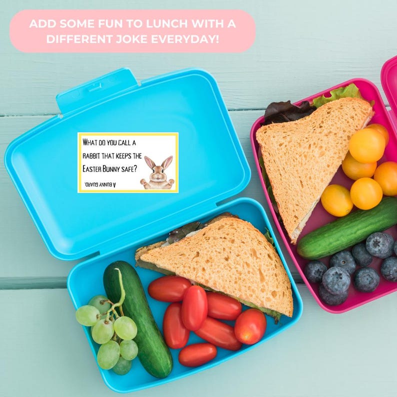 Easter Joke Cards Kid Lunchbox Jokes Spring Lunchox Notes for Kids ...