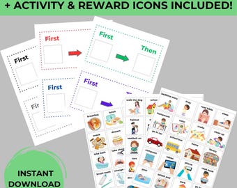 Visual Schedule - ABA, Autism - Etsy UK