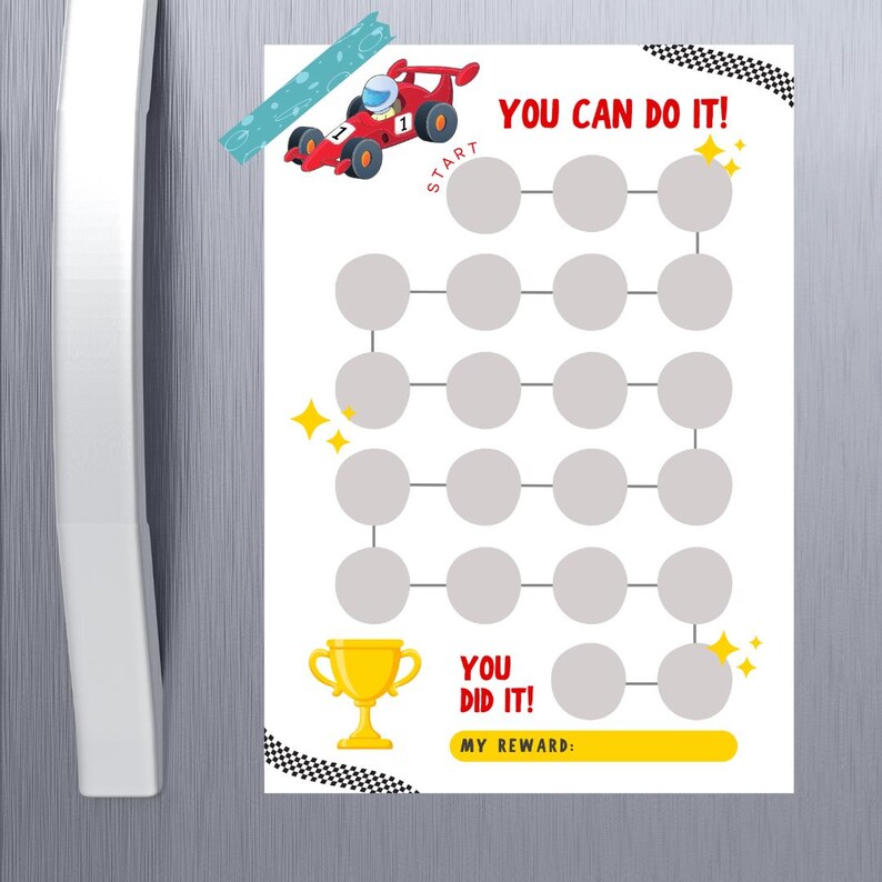 Behavior Reward Chart Potty Chart Kid Chore Chart Behavior Printable ...