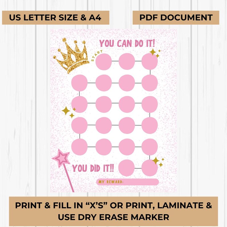 Behavior Reward Chart Potty Chart Kid Chore Chart Behavior Printable ...