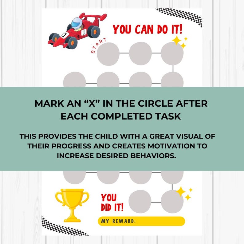 Behavior Reward Chart Potty Chart Kid Chore Chart Behavior Printable ...