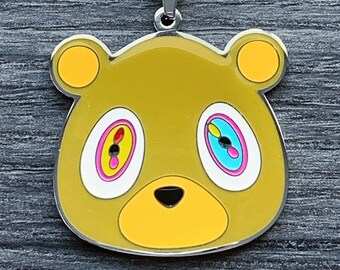 Kanye Graduation Bear Pendant - Etsy